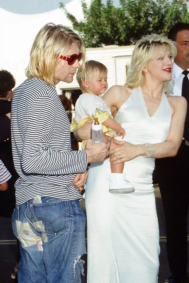 Kurt Cobain dan Courtney Love, foto 1993 # 1