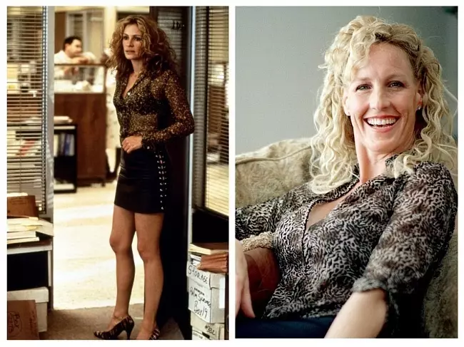 Links - Julia Roberts als Erin Brockovich, rechts - echtes Erin Brockovich Foto #18