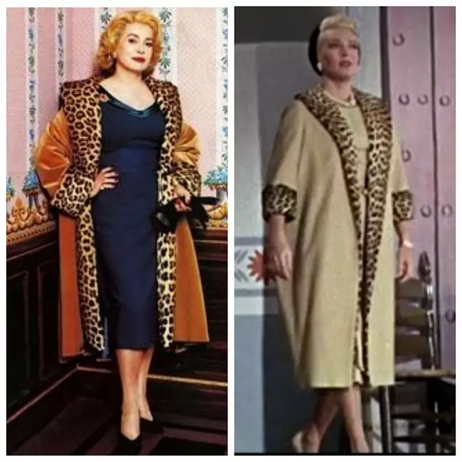 Links - Catherine Deneuve im Film 8 Women (2003), rechts - Lana Turner im Film Imitation of Life (1959) Foto # 27