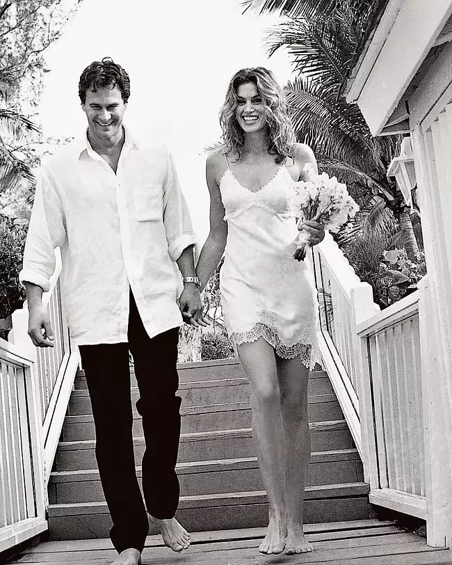 Cindy Crawford a Randy Gerber Foto # 1