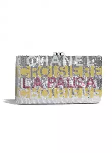 Mfuko wa clutch wenye picha ya sequins # 5