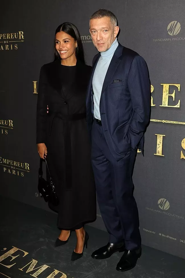 Tina Kunakey e Vincent Cassel alla prima del film 