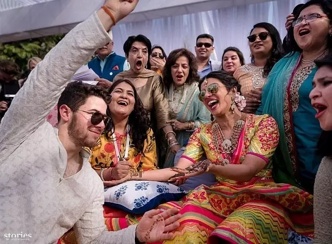 Priyanka Chopra 和 Nick Jonas 的結婚照照片 #2