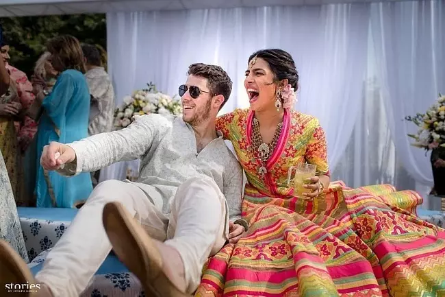 រូបថតអាពាហ៍ពិពាហ៍របស់ Priyanka Chopra និង Nick Jonas រូបថត #5