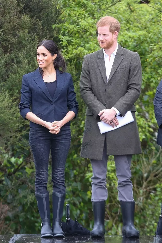 Tout imaj Meghan Markle nan vwayaj la nan foto #5 New Zeland