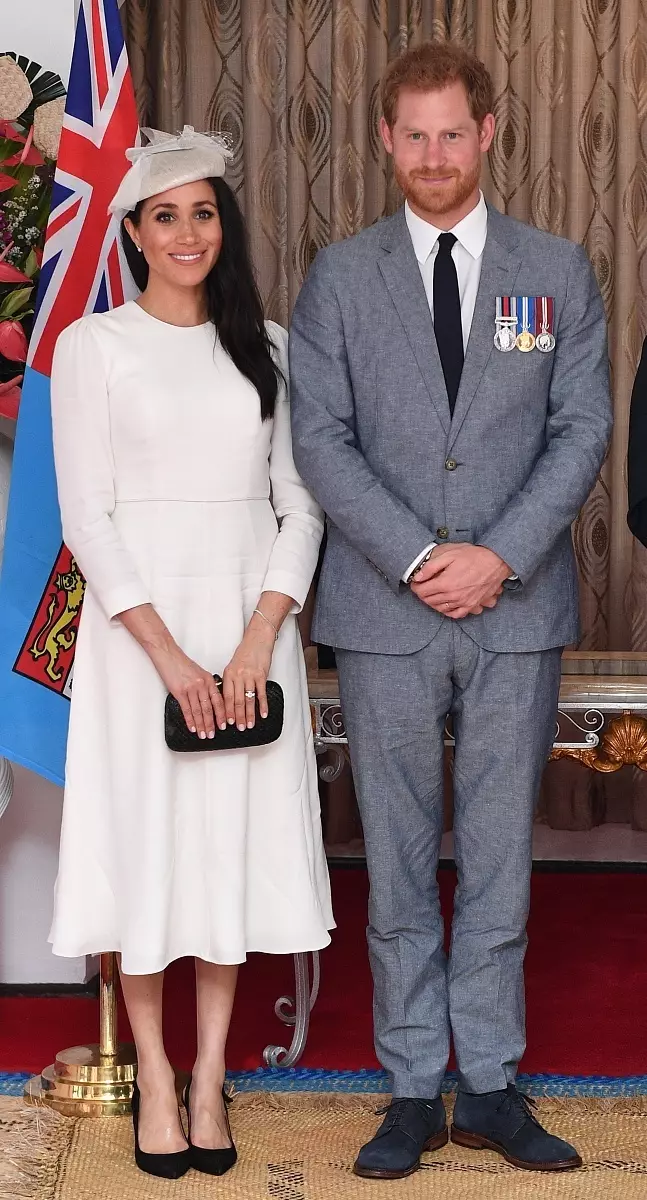 Sa a se renmen: pi bon foto Meghan Markle ak Prince Harry foto # 11