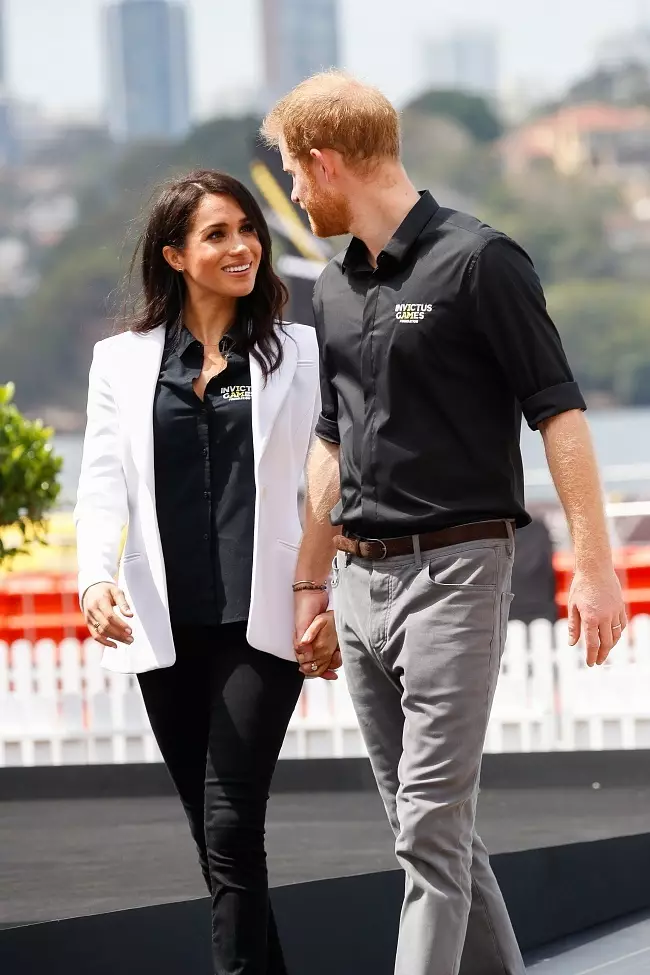 Nke a bụ ịhụnanya: foto kachasị mma nke Meghan Markle na Prince Harry foto # 7