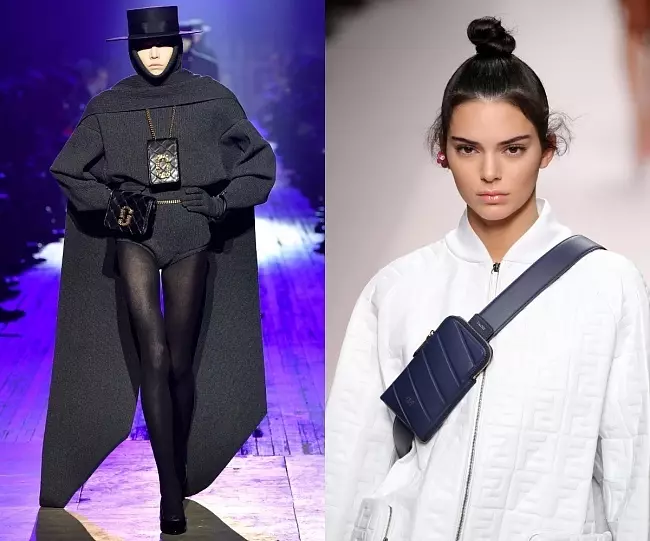 Marc Jacobs 2018 m. ruduo / žiema; Fendi pavasaris-vasara 2019 nuotrauka Nr. 3