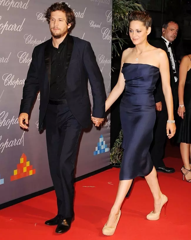 Guillaume Canet en Marion Cotillard in Cannes foto # 4