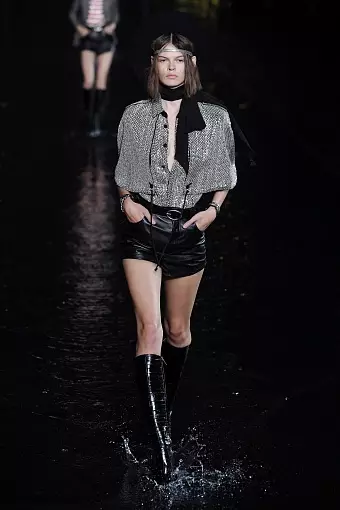 Մեծ ցնցում. Saint Laurent շոու գարուն-ամառ 2019 լուսանկար # 7