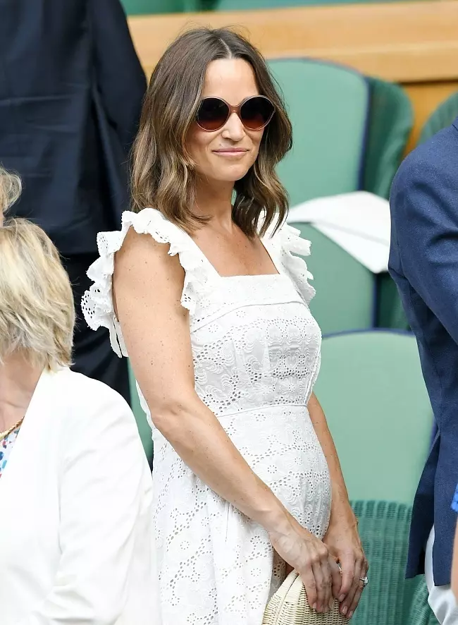 Beichiog llun Pippa Middleton llun # 1