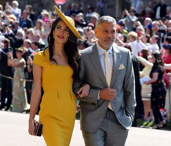 Amal និង George Clooney រូបថត #3