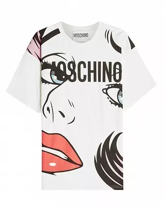 টি-শার্ট Moschino, 13 225 রুবেল। (stylebop.com) ফটো # 11