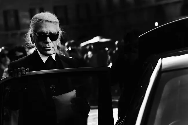 Karl Lagerfeld o tla etsa liaparo tsa foto ea Diana Vishneva # 1