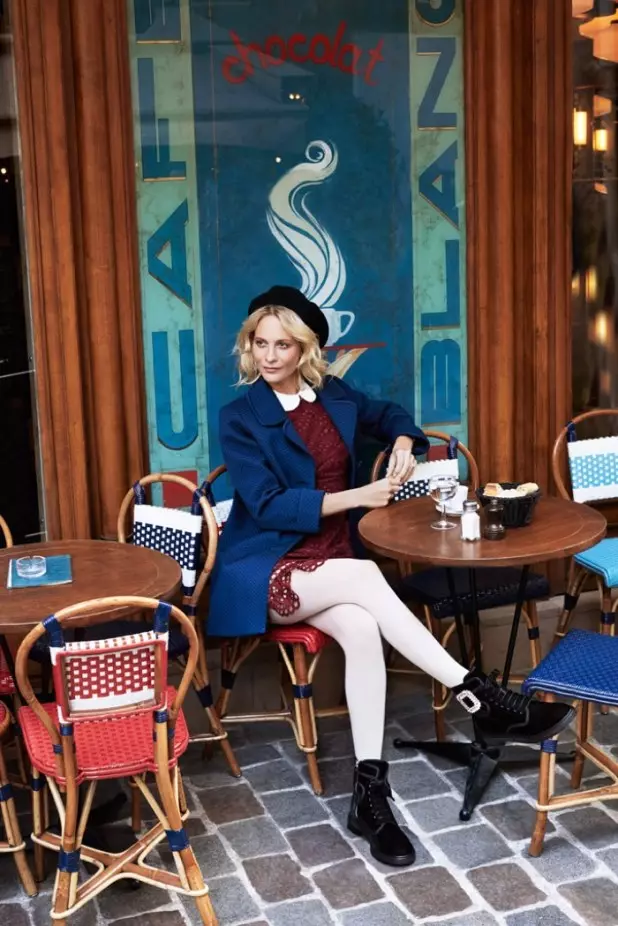 Apremidi nan Pari: Poppy Delevingne nan foto kanpay piblisite Roger Vivier # 1