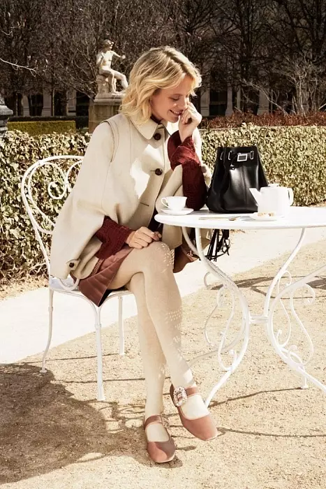 Tarda a París: Poppy Delevingne a la campanya publicitària Roger Vivier foto núm. 8