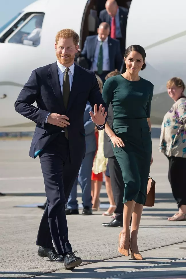 Litšoantšo tsohle tsa Meghan Markle ho tloha leetong la ho ea Ireland foto # 1