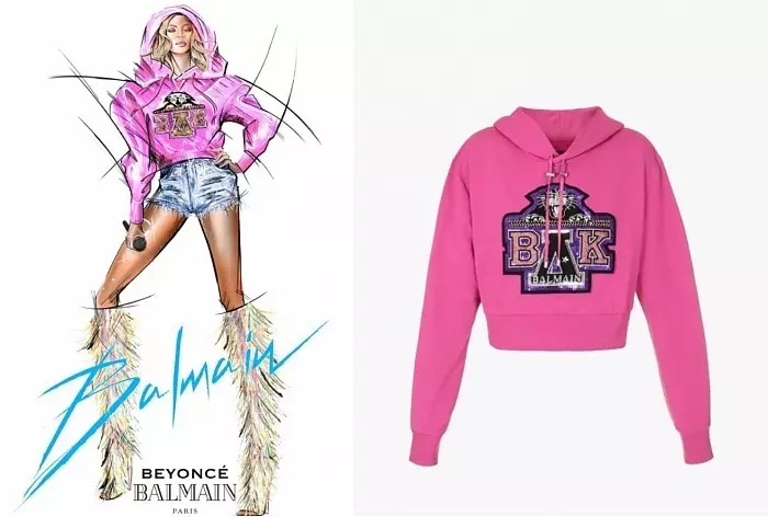 Gearwurking Beyonce x Balmain foto foto # 3