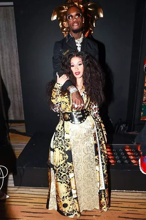 Offset dan Cardi B di Versace afterparty foto # 12