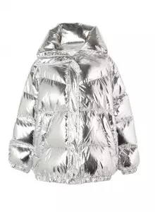 Down jacket nga adunay metal nga epekto nga litrato № 13