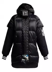 Down jacket nga adunay patch nga litrato No. 8