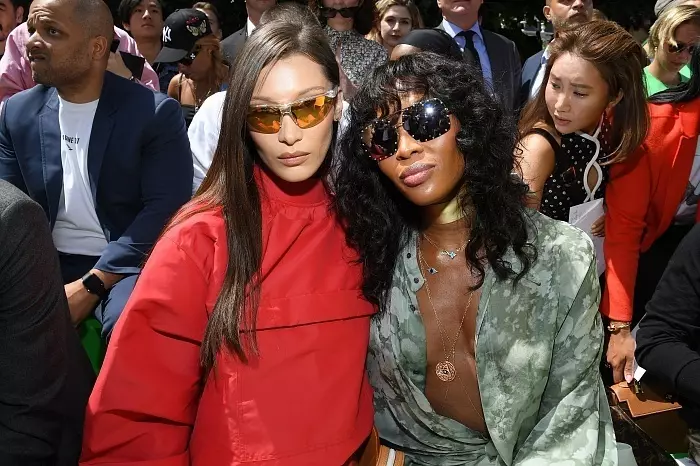 Bella Hadid na Naomi Campbell ifoto # 8